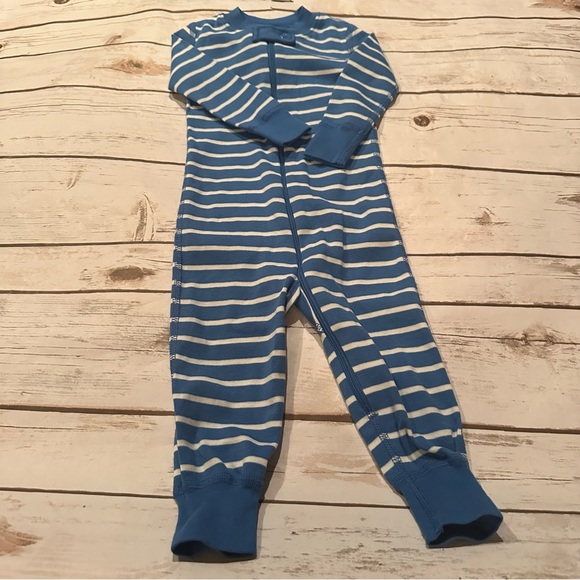 Hanna Andersson | Pajamas | Hanna Blue Striped Sleeper | Poshmark
